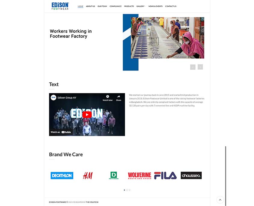 Edison Footwear – Total AI Based Business Solution